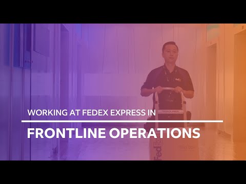 What is it like to be in Frontline Operations at FedEx?