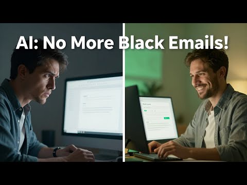 Stop Staring at Blank Emails! AI Email Template Hack Tired of wasting ...
