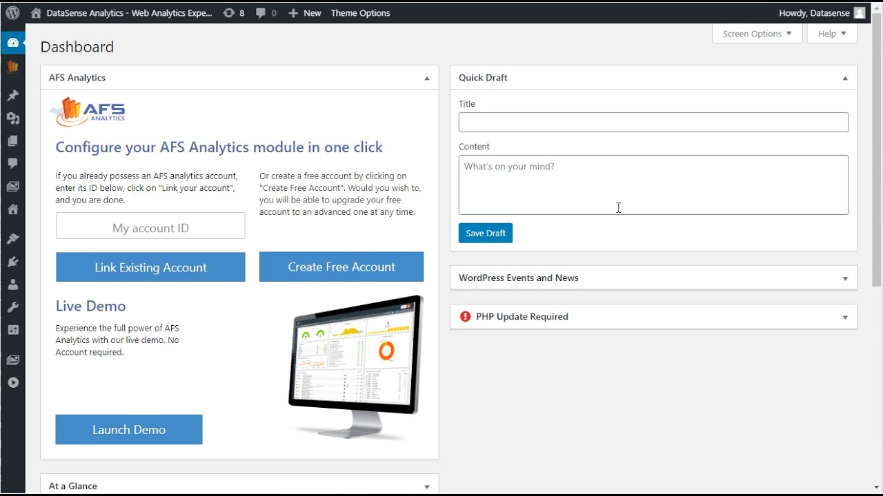 How to Install AFS Analytics WordPress Plugin
