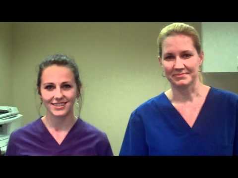 The lovely Cathy and Megan - Dr. Sangiv Patel's Dental Assistants at his Melbourne Offices