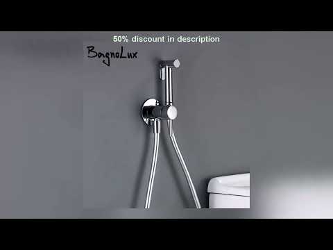 #Chrome-plated Brass Hand-held Wall-mounted Hybrid Hot And Cold Water With Stand Bathroom kitchen