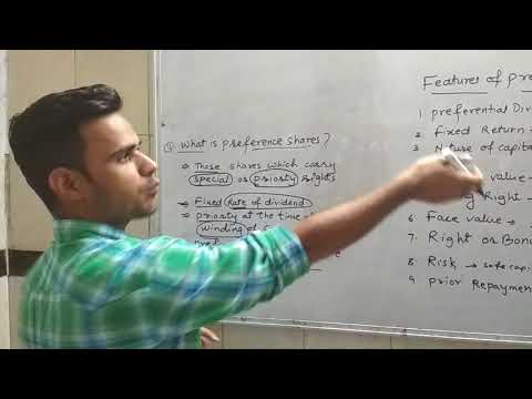 What is Preference shares? || What are the features of Preference shares?
