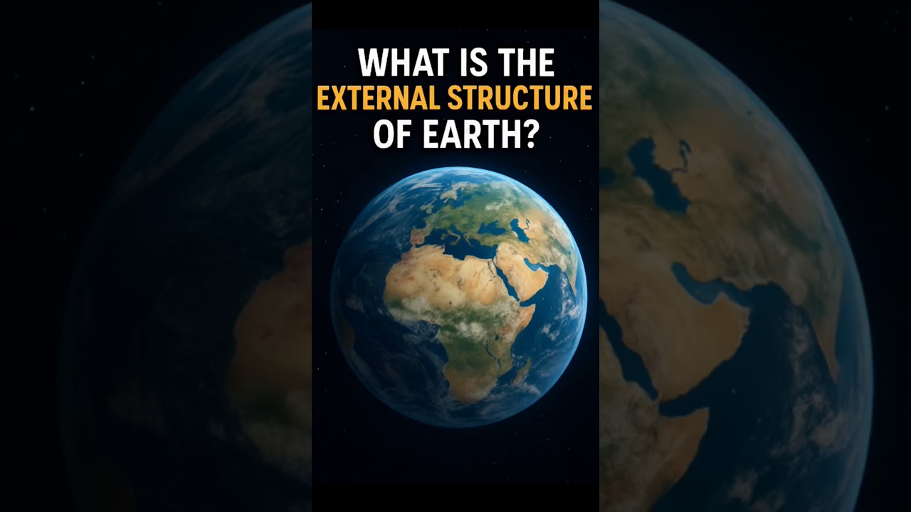 What’s the Outer Shell of Earth Made Of? #earthfacts #earth #scifunzone #earthscience #spacefacts