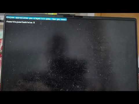 My BASH Linux pseudo 3d ascii game engine: pseudo3dbash.