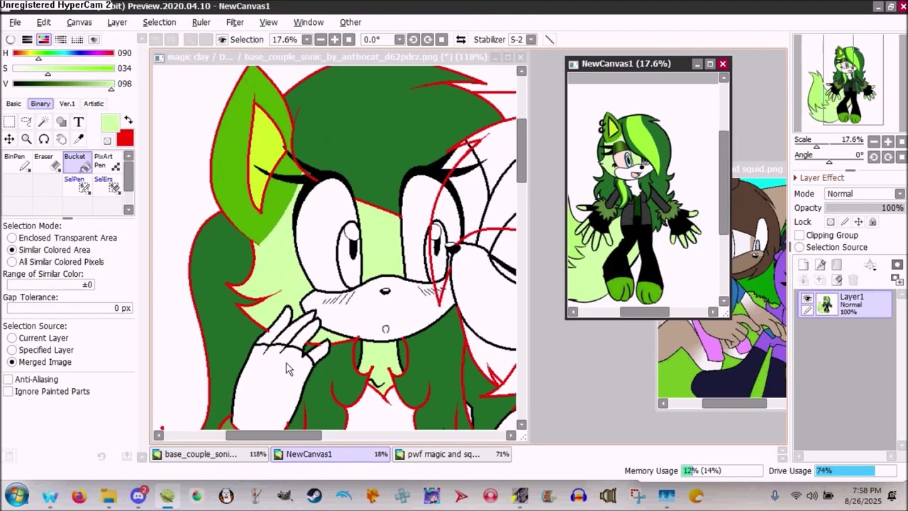 for squid speedpaint