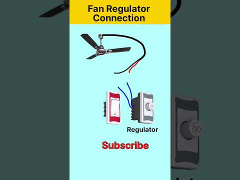 How To Fan Regulator Connection | Fan Speed Control | Shorts | Viral