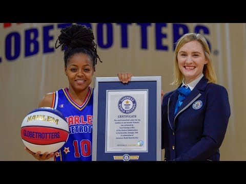 How Cherelle George Found A Home With The Harlem Globetrotters | Only A ...