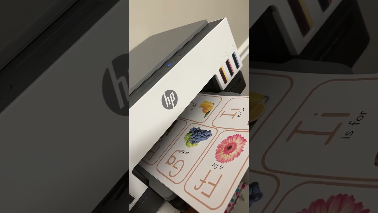 How I Print, Laminate, and Cut Flashcards using my Scan n Cut DX #shorts #toddlerlearning