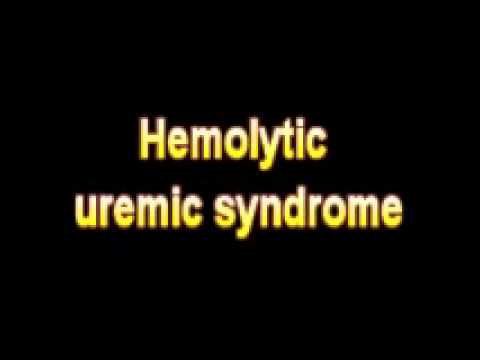 What Is The Definition Of Hemolytic uremic syndrome - Medical Dictionary Free Online Terms