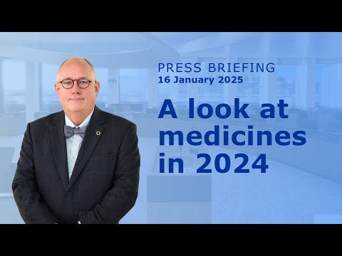 A Look at Medicines in 2024 | EMA Press Briefing (16 January 2025)