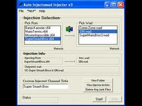 Easy Way To Inject ROMs Into Wad Files - Auto Injectuwad v3