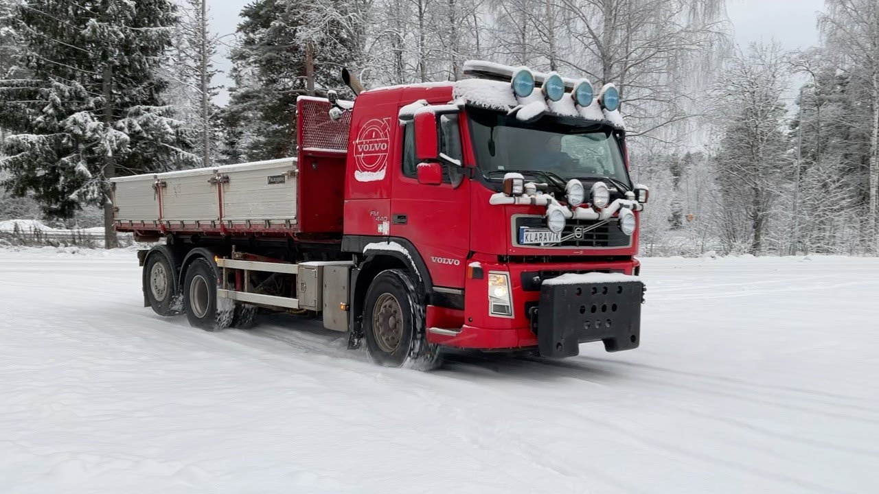 Lastväxlare Volvo FM 440 6x2, Ljusdal,