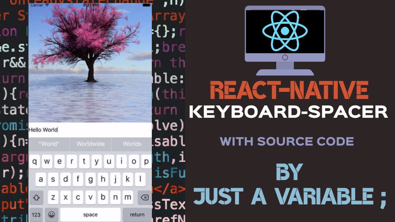 React Native Keyboard Spacer || Just a Variable;