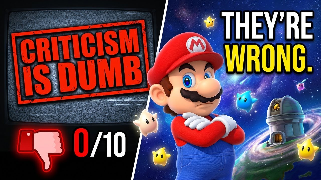 Super Mario Galaxy Movie Criticism is Dumb