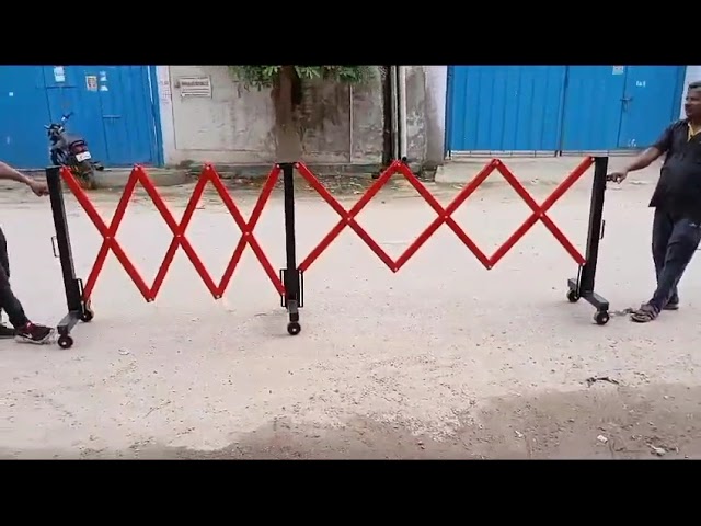Metal Barrier Manufacturers - Foldable Expandable Barrier Manufacturer ...