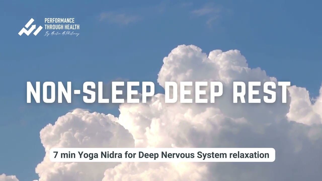 Non-Sleep Deep Rest | 7 mins Deep Nervous System Relaxation