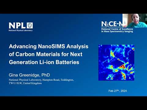 NanoSIMS - Analysis of Carbon Materials for Next Generation Li-ion batteries - Webinar