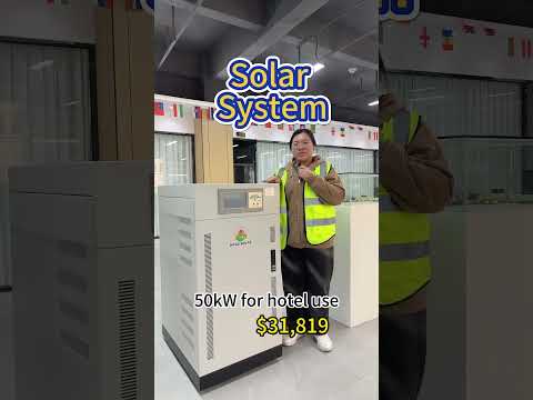 Different power inverter for different ustage. We supply solar system for factory, hotel, apartment