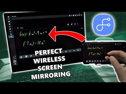 How to - Convert your smartphone/tablet into a digital whiteboard for FREE using Samsung Flow
