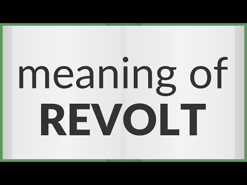 Revolt | meaning of Revolt