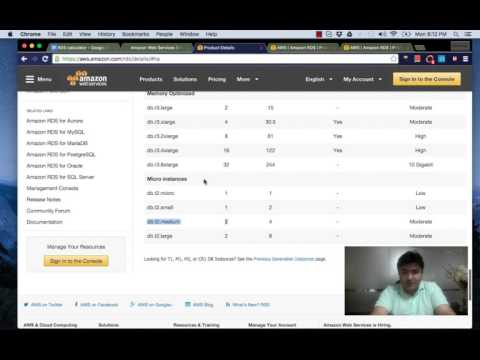 AWS Cost Calculation - RDS - Video 2 of 5
