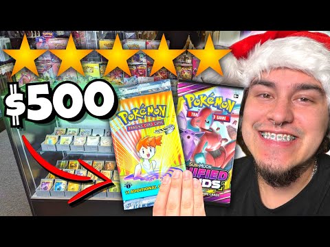 $500 Shopping Spree At Best Rated Pokemon Shop In Atlanta | Vertmas Day 17