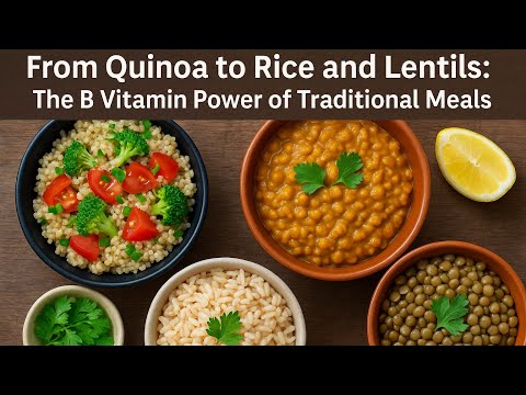 From Quinoa to Rice and Lentils: The B Vitamin Power of Traditional Meals