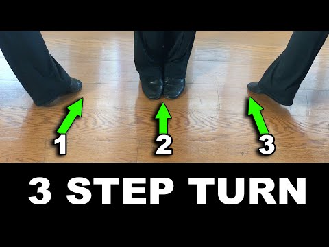 3 Step Turn Tutorial - HOW to BE a FAST Dancer - Dance Insanity