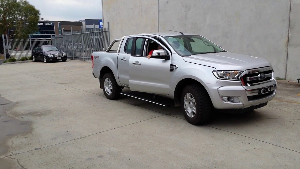 Clearview Power Boards Retractable Side Steps for Ford Ranger