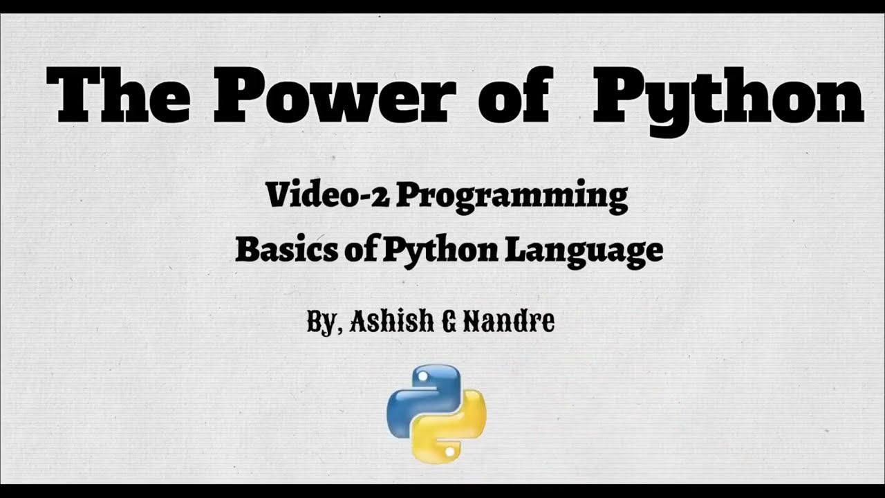 03  Programming Basics of Python |Variable | Datatypes |operators| Typecasting