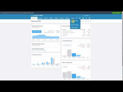 Xero Online - Turning on CIS Module