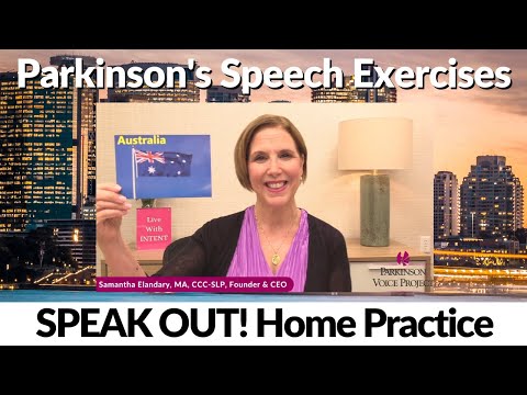 SPEAK OUT! Home Practice Sessions: AUSTRALIA
