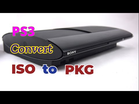 How to Convert PS3 ISO File into PKG File