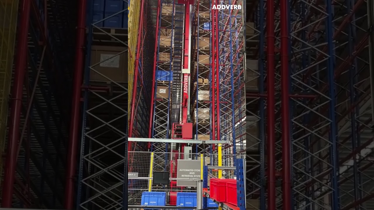 Stacker Crane for AS/RS | Advanced AS/RS for Efficient Pallet Handling