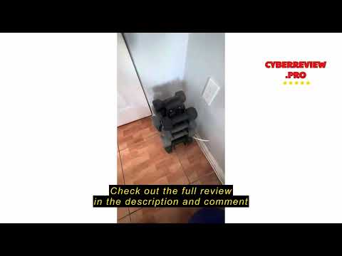 Review Weight Rack for Dumbbells, Bupans 4 Tiers A-Frame Dumbbell Rack Stand Only, Alloy Steel Dumbb