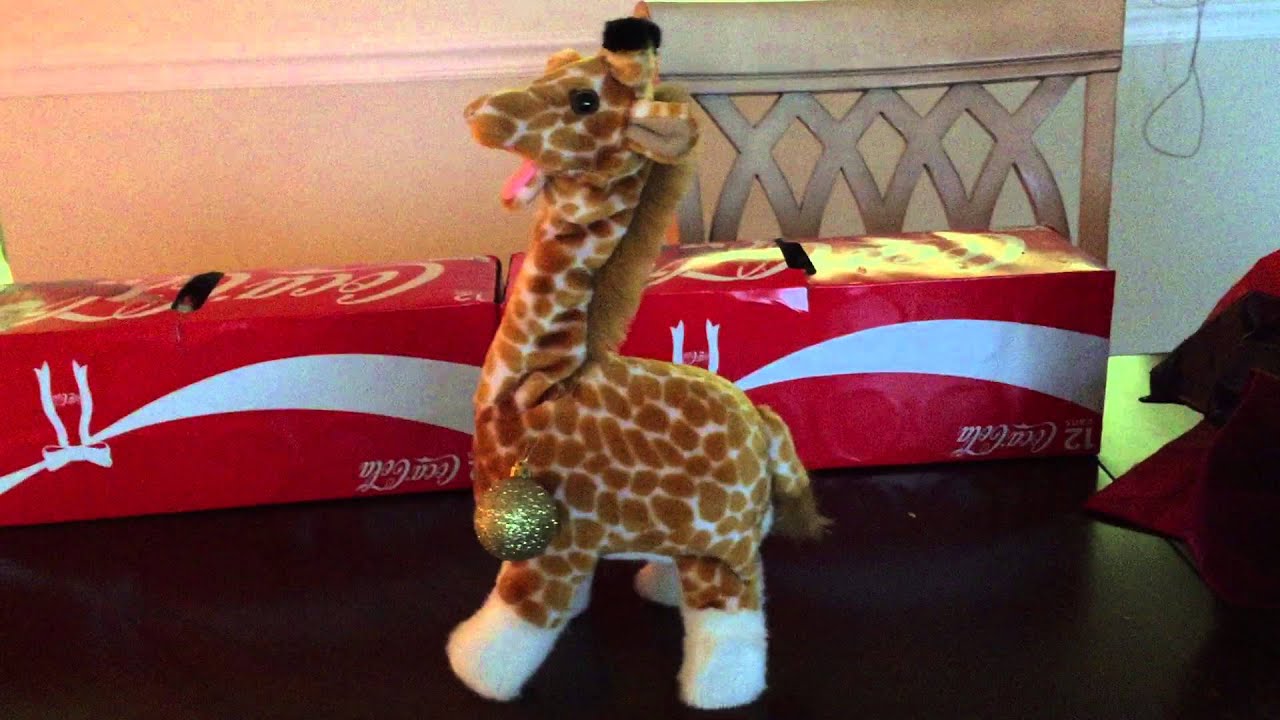 Is this giraffe toy possessed by the DEVIL? Listen to children's ...