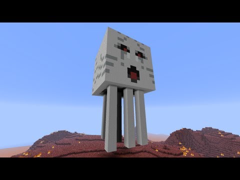 5th December - Ghast Statue Minecraft Project