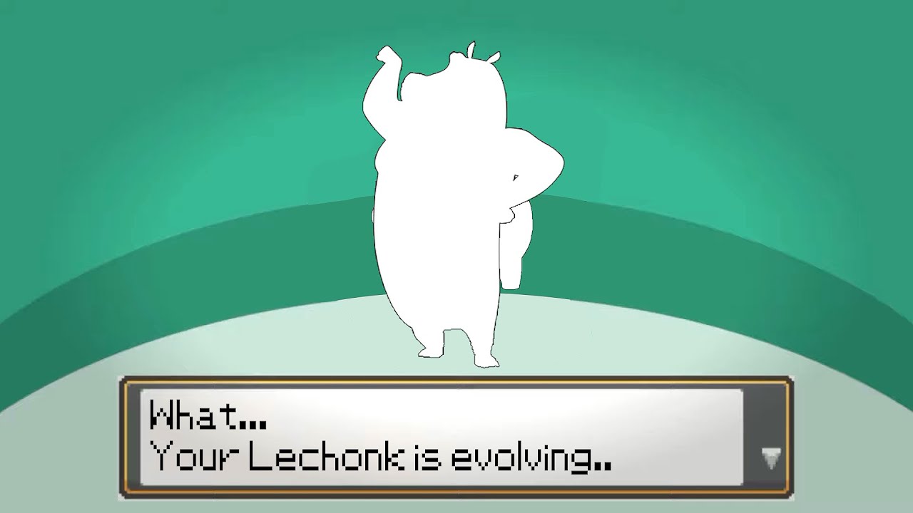 Lechonk Evolved into Lethicc