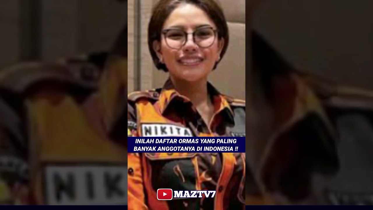 HERE IS A LIST OF THE MASS ORGANIZATIONS WITH THE MOST MEMBERS IN INDONESIA!! #shortsvideo