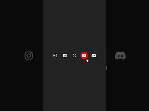Social Media Icons Hover Effects