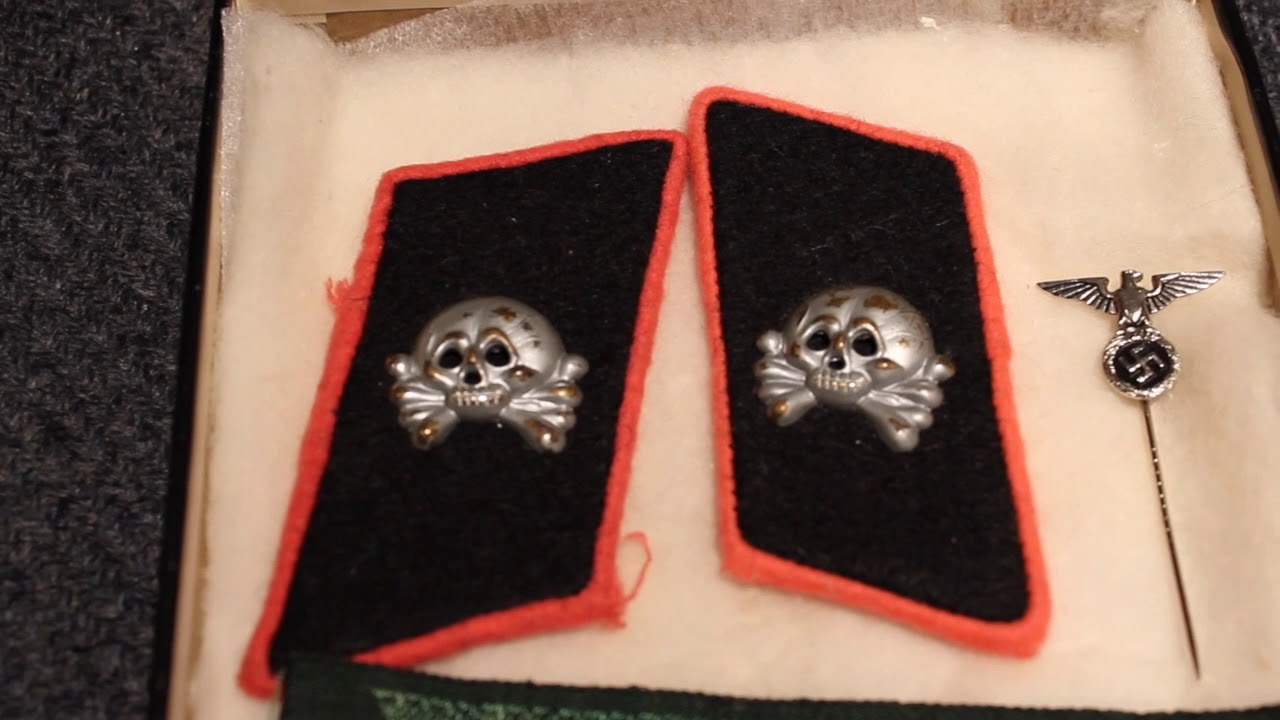 Fake Nazi Panzer Collar Tabs from Ebay!