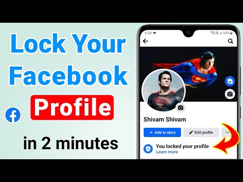 How To Lock Your Facebook Profile In 2 Minutes (2024)