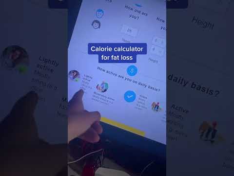 Calorie calculator activity level for fat loss