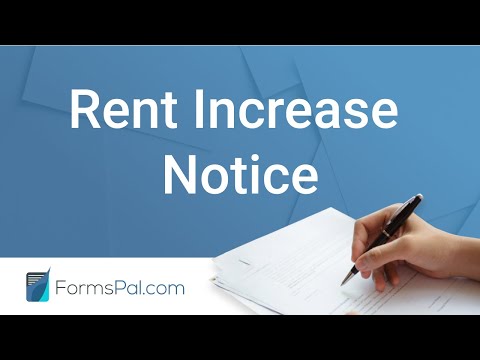 Rent Increase Notice - GUIDE