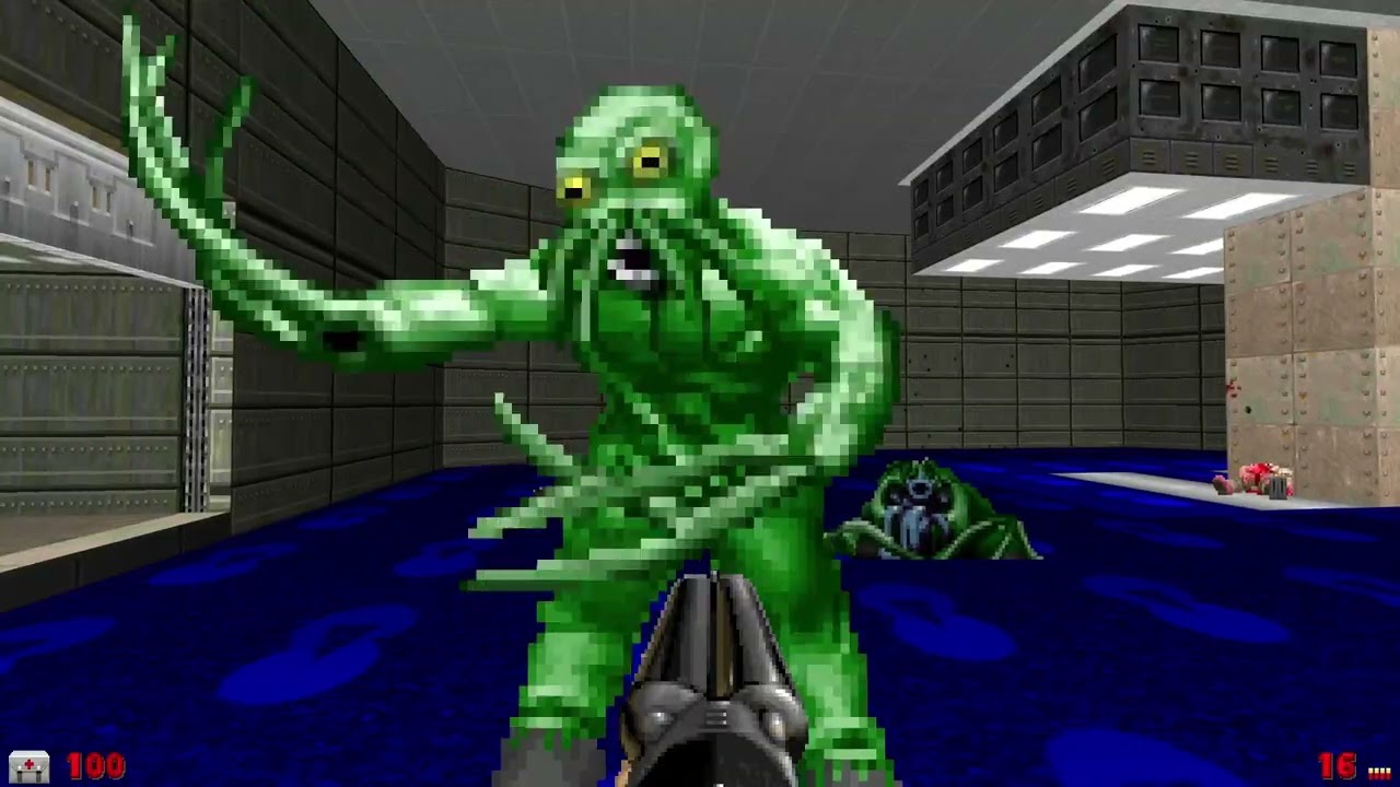 Doom 2 Custom Enemy-Deep One Modification