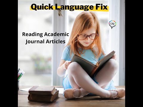 How to Read Academic Journal Articles