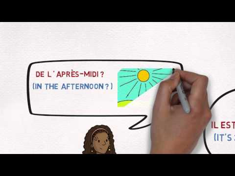 Telling Time in French