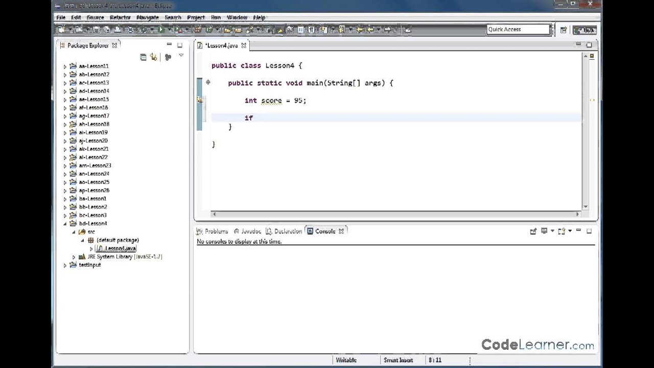 Mastering Java, Vol 2   Lesson 4   Using If else To Make Decisions 15