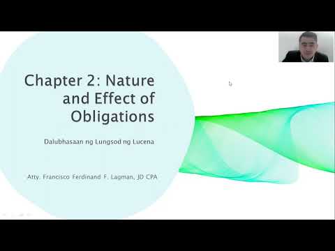 Law on Obligations- Chapter 2