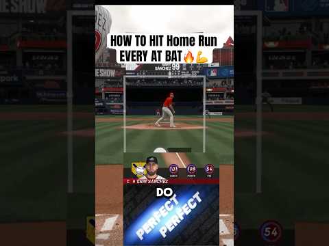 How To Hit Better MLB The Show 24! #mlbtheshow #mlbtheshow24 #mlb